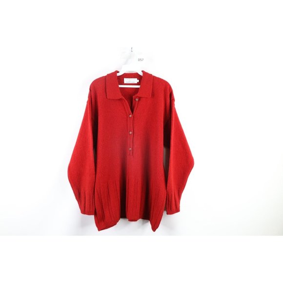 Vintage | Sweaters | Vintage 9s Streetwear Womens Large Distressed Wool ...